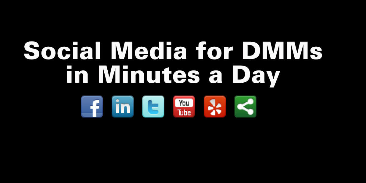 Social Media for DMMs in Minutes a Day - AADMM